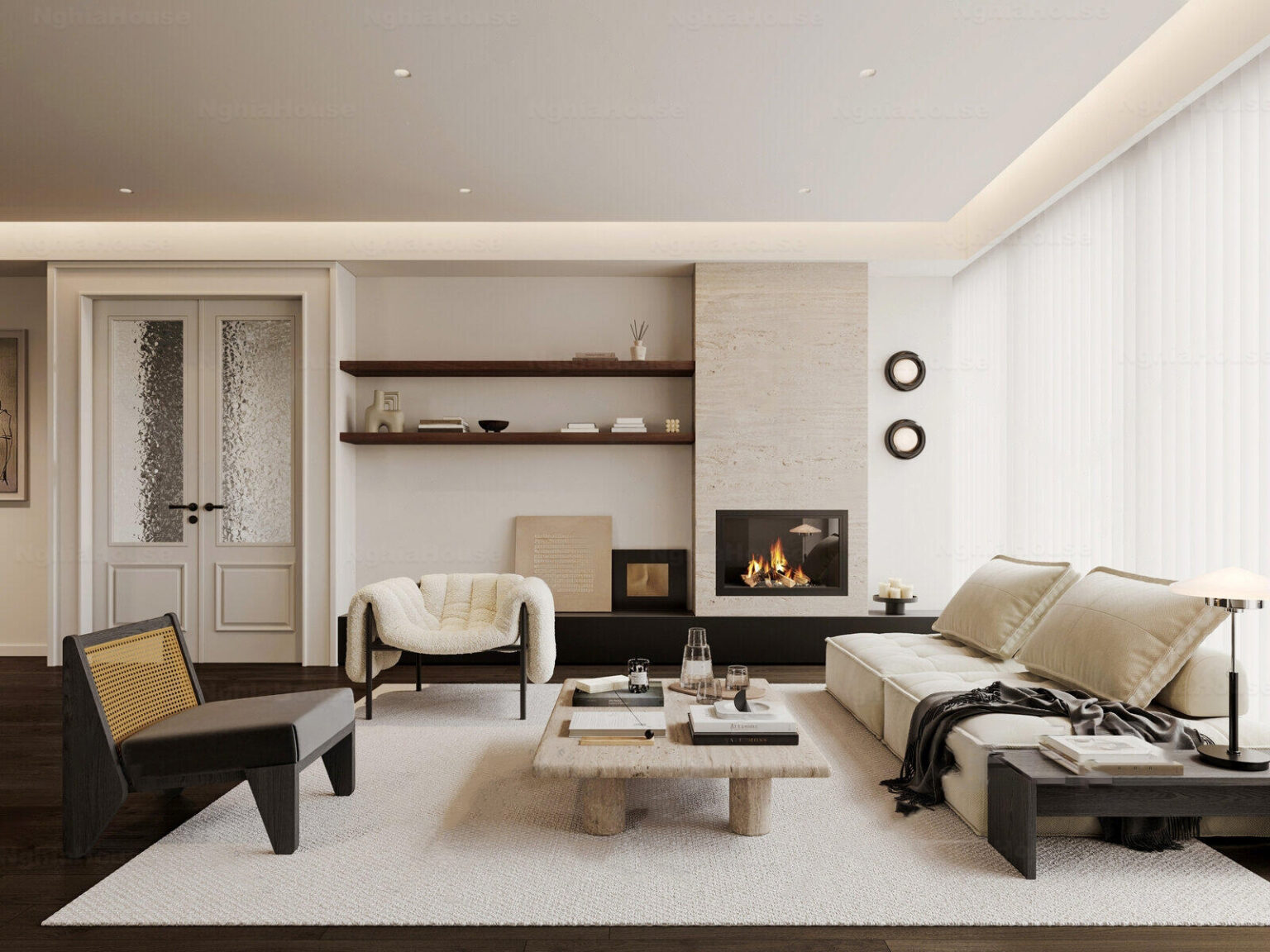 3D Model Modern Living Room – 3ds Max V-Ray Interior Scene_4358 - 3D ...