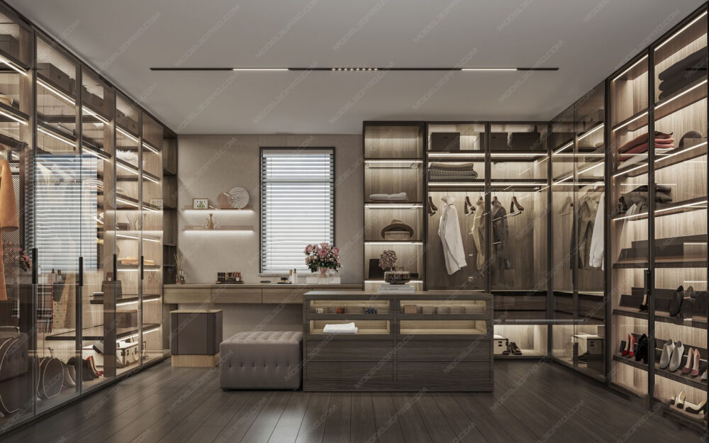 3D Model Walk-in Closet_IDC1114077055 - 3D Models Pro