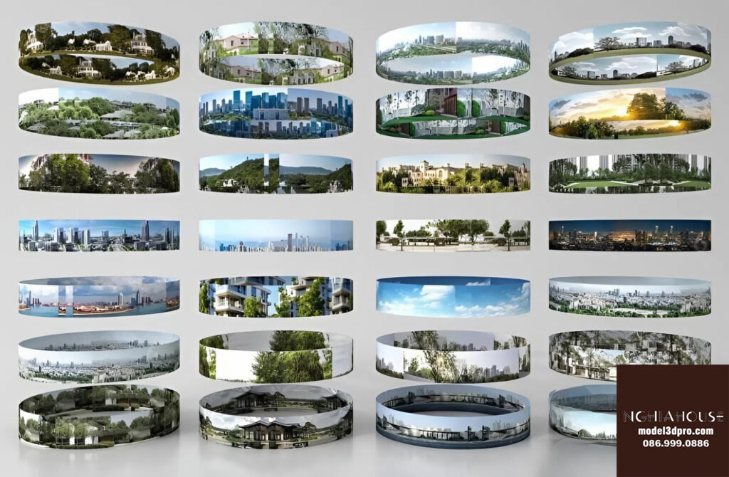Panorama Environment Collection - 3D Models Pro