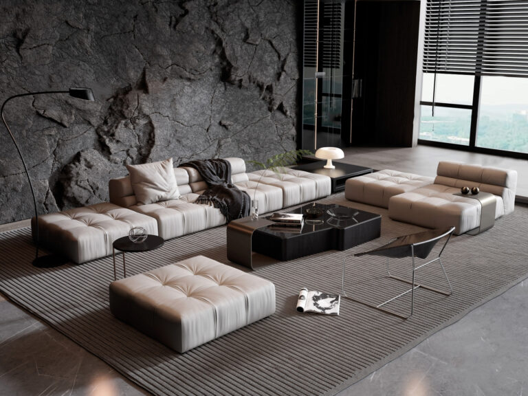 Modern Sofa Set 3D Model – Download 3ds Max Vray Render_ID1371265 - 3D ...