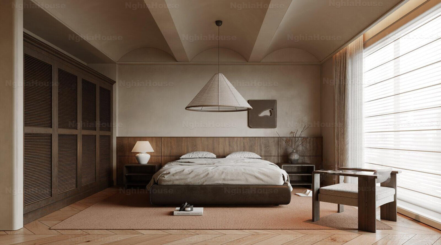 3D Model – Modern Bedroom Interior Scene 3ds Max + Corona Render_4949 ...