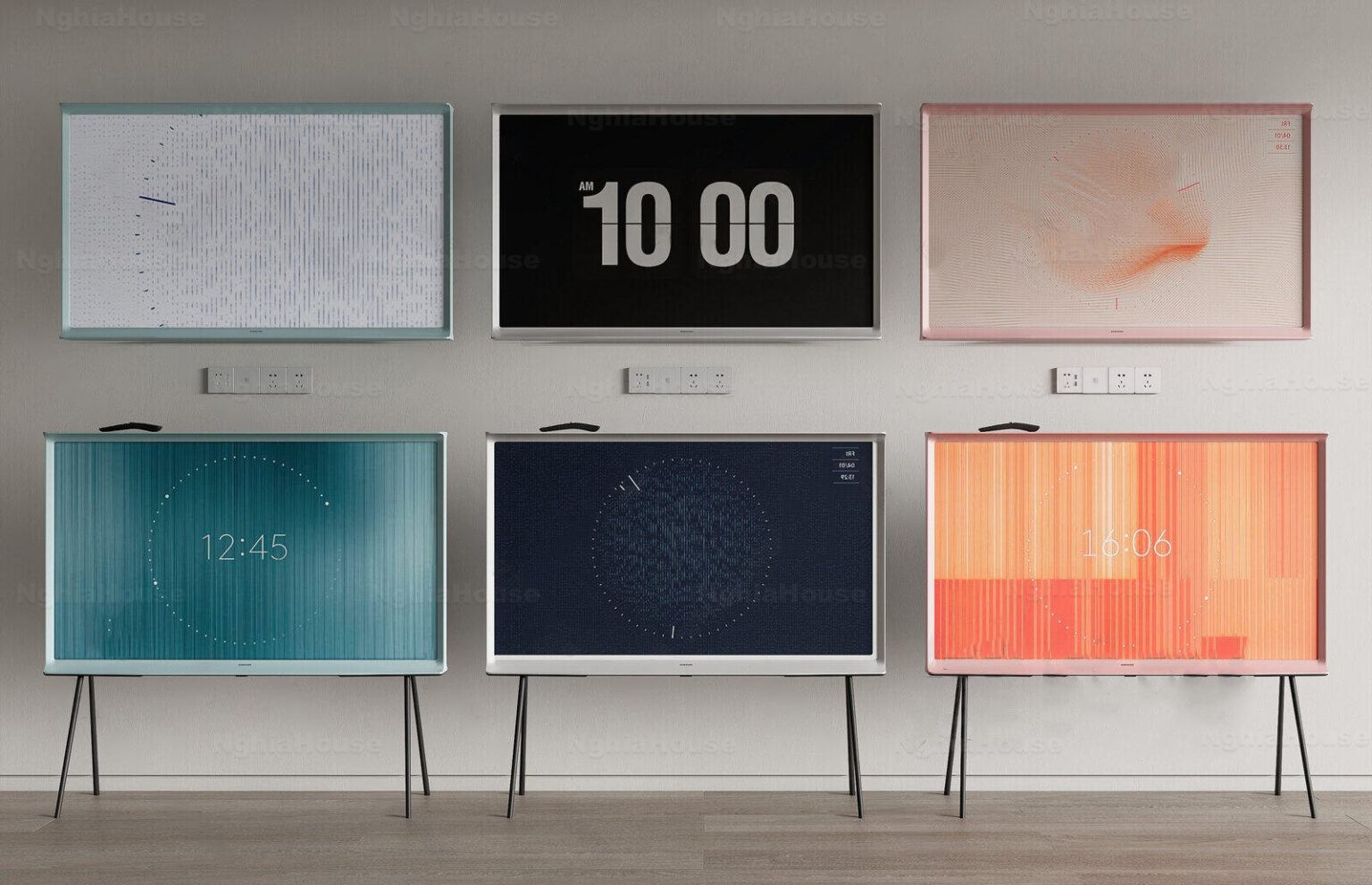 3ds Max Frame TV Model – Modern Display V-Ray Render_8621 - 3D Models Pro