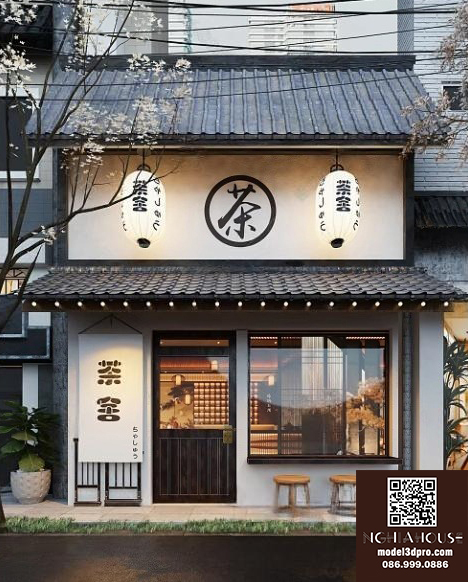 3ds Max Japanese Tea House Exterior – Vray Render Scene_8976 - 3D ...