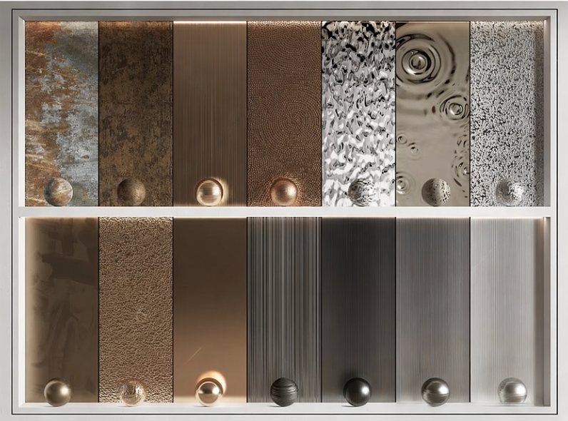 3ds Max Metal Material Library – V-Ray Shaders Collection_3337 - 3D ...
