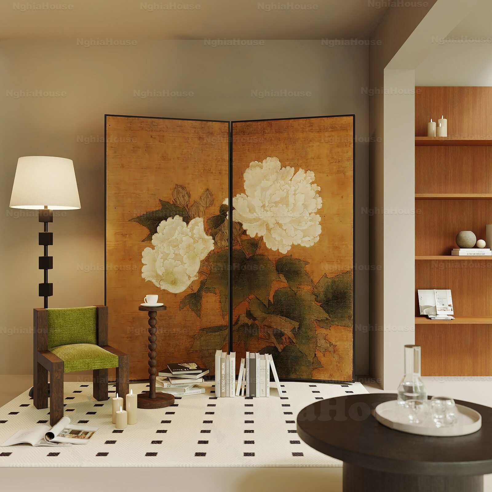 3ds Max Model – Luxury Wall Panel Design Corona Render_3737 - 3D Models Pro