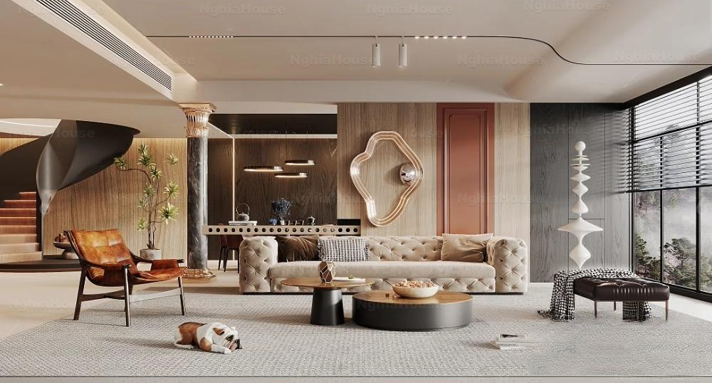 3ds Max Model – Modern Luxury Living Room_0316 - 3D Models Pro