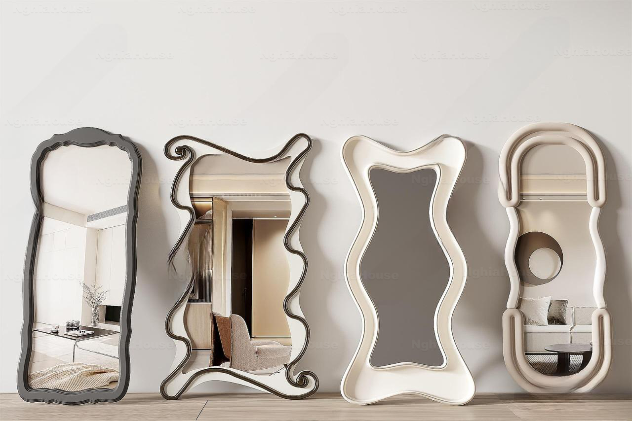 3ds Max Model V-Ray Render – Modern Artistic Mirror Collection_8900 ...