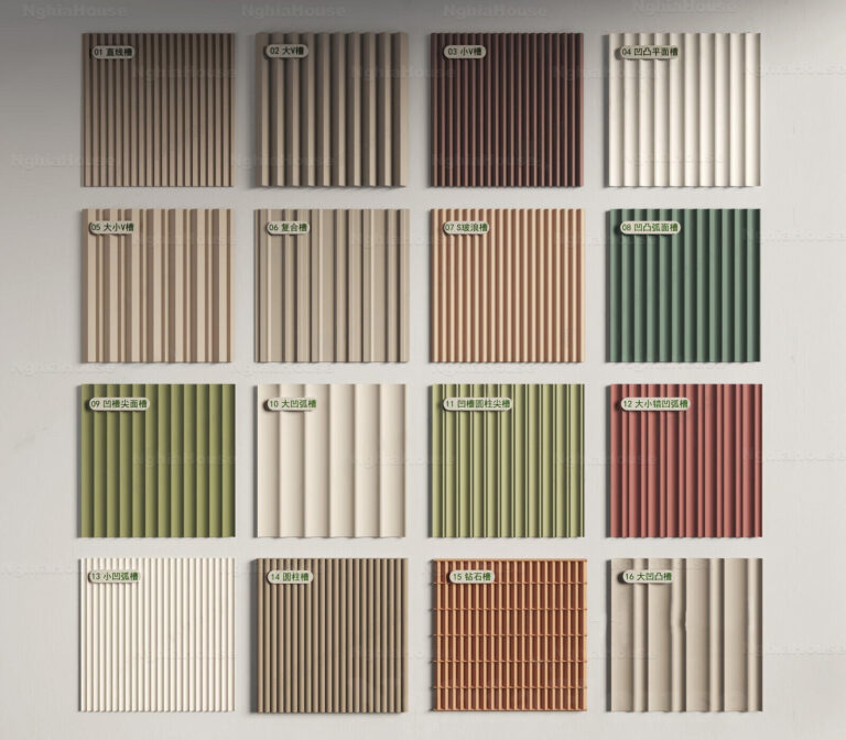 3D Wall Panel Design Pack – 3ds Max V-Ray Render Architectural Decor ...