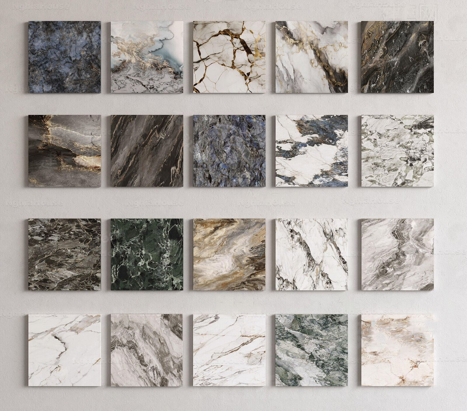 High-Quality Marble Textures – V-Ray Material Library for 3ds Max_8507 ...