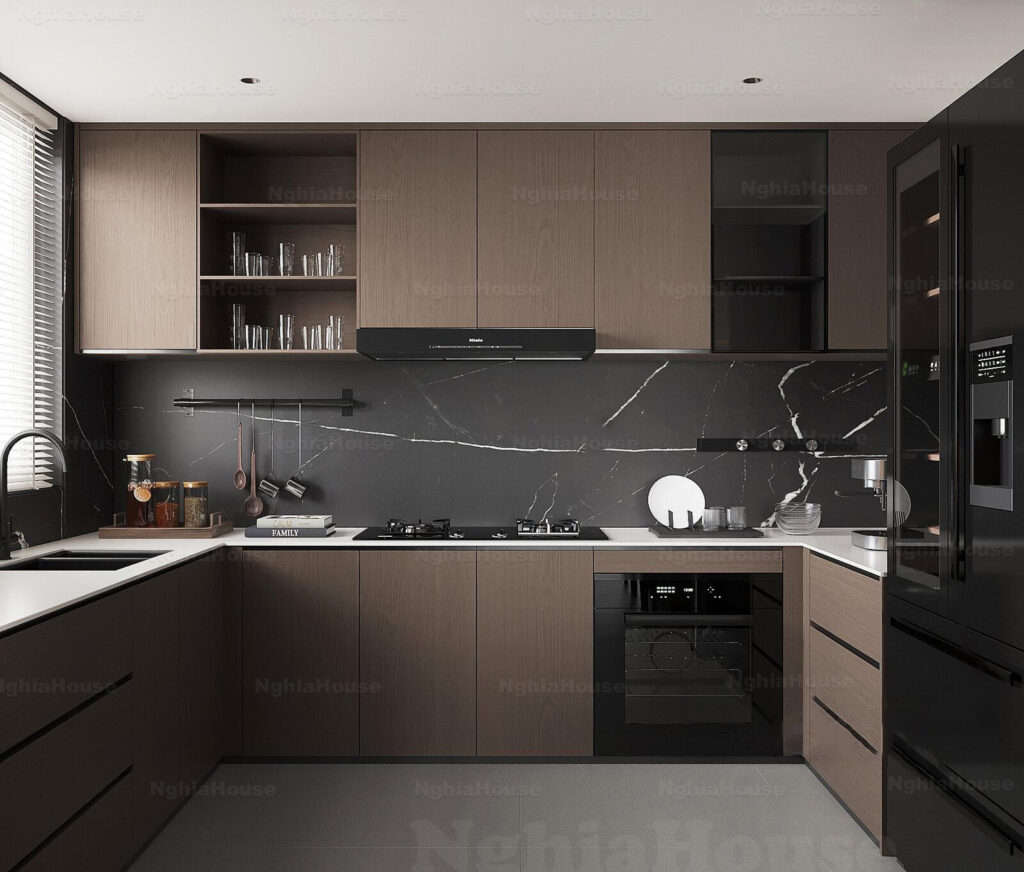 Realistic Modern Kitchen 3D Model 3ds Max Corona Render for Designers ...