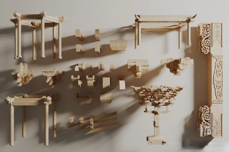 Classic Wooden Joinery System 3ds Max Model – V-Ray_9937 - 3D Models Pro