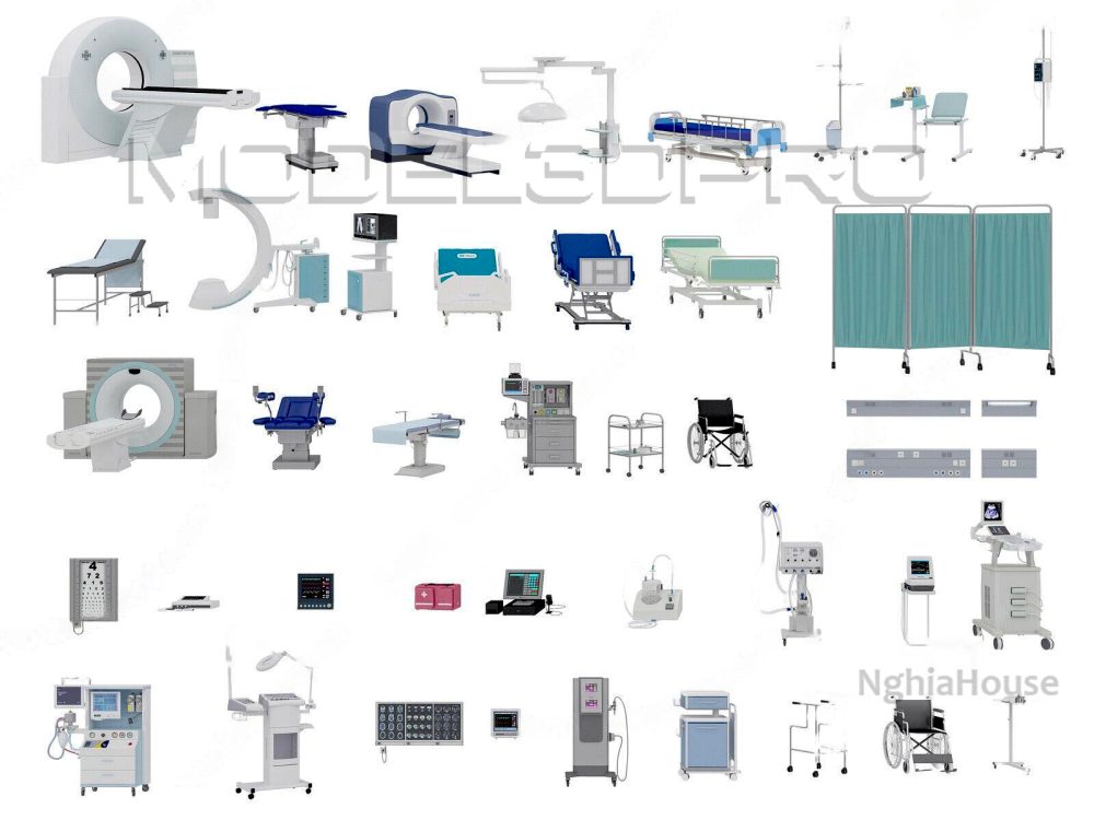 Medical Equipment 3D Models for Download - 3D Models Pro
