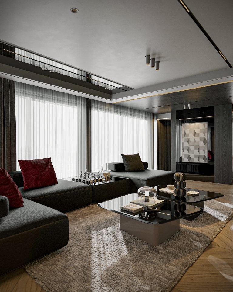 Premium Living Room Interior 3D Models Pack - 3D Models Pro