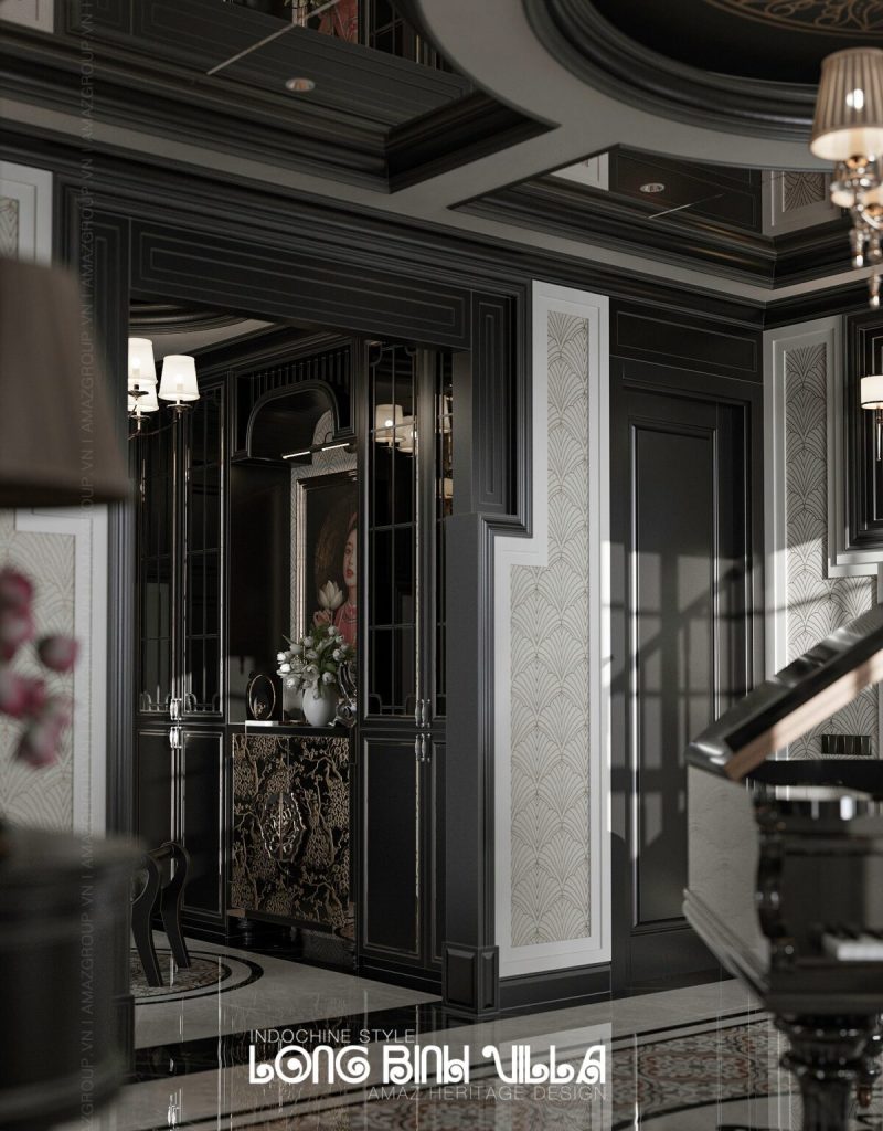 3D Indochine Living Room – Kitchen Interior Model Download by Tran Tien ...