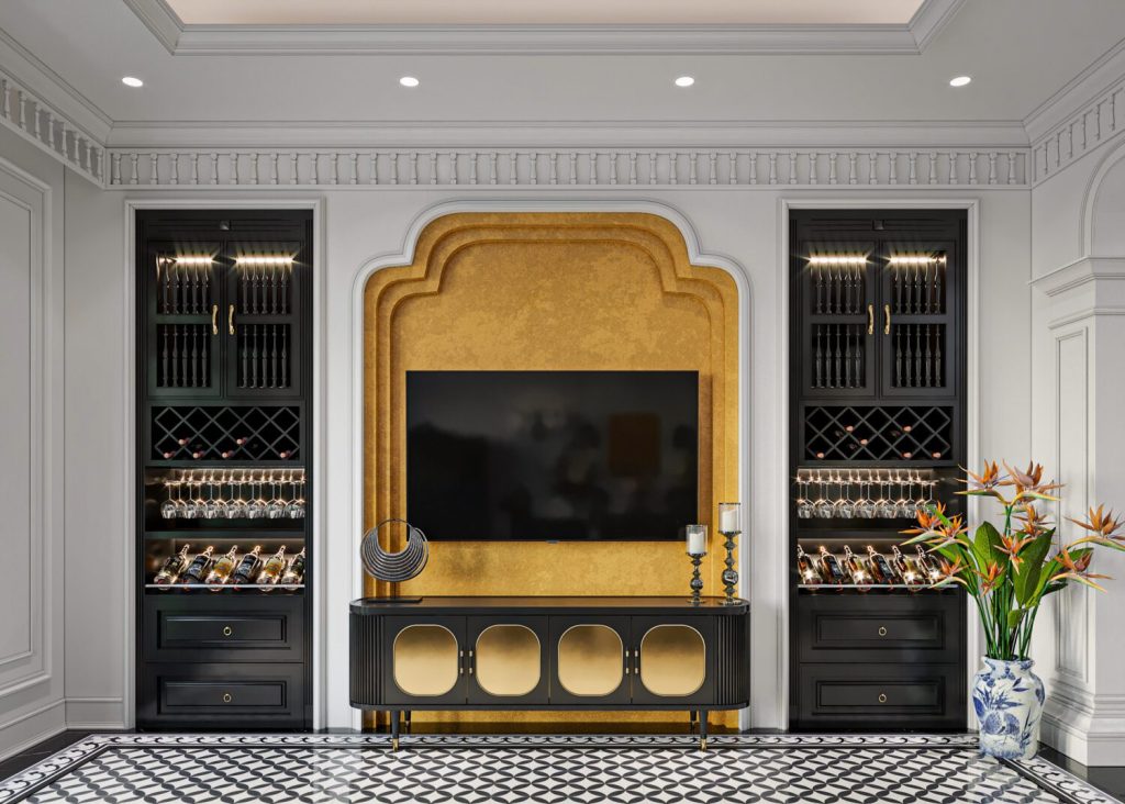 3D Indochine Living Room - Kitchen Interior Model Download by Nguyen ...