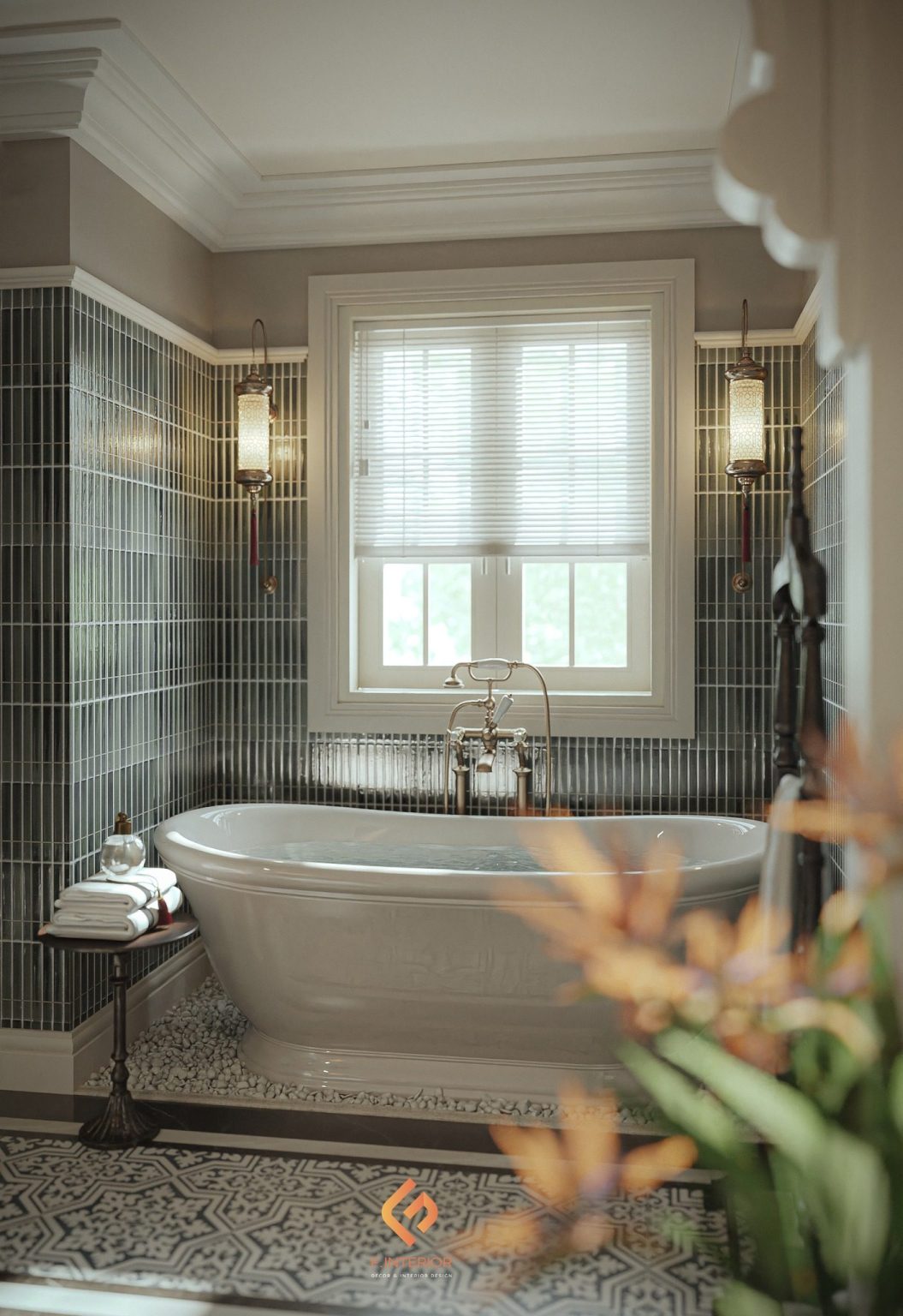 3Ds Max Indochine Villa Interior Model Download by Nguyen Duc Nam - 3D ...