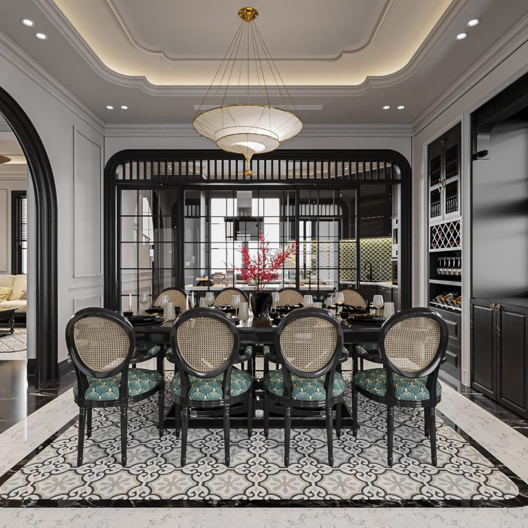 3Ds Max Indochine Villa Interior Model Download by Nguyen Tuan - 3D ...