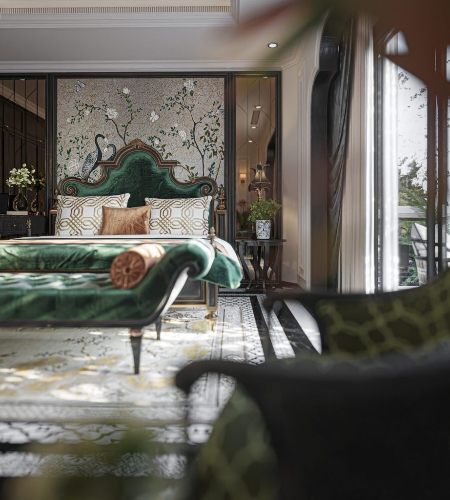 Download Free 3D Indochine Bedroom Interior Model by Nguyen Thanh ...