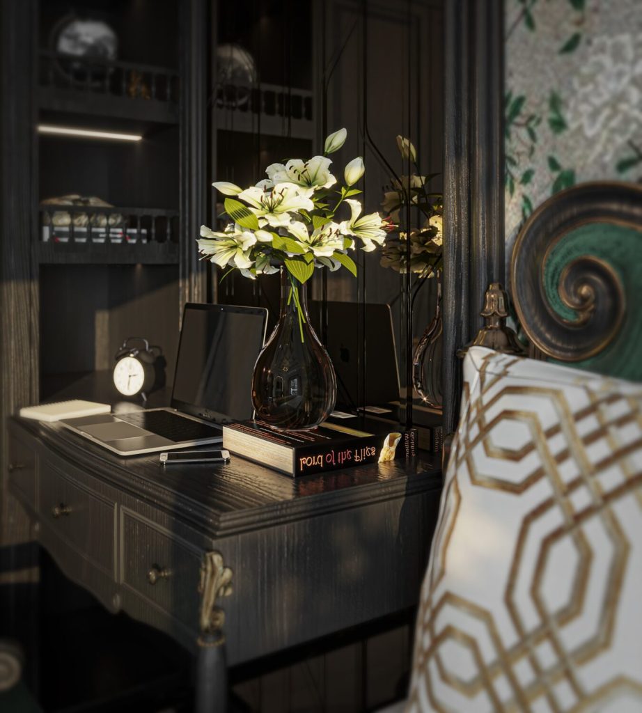 Download Free 3D Indochine Bedroom Interior Model by Nguyen Thanh ...