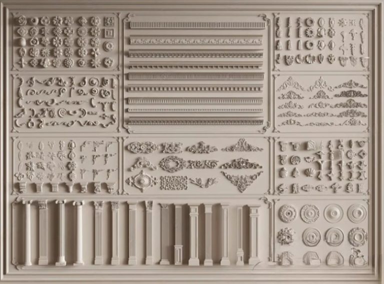 Set of 30 Classic Column 3D Models – Architectural Pillars | 3ds Max ...