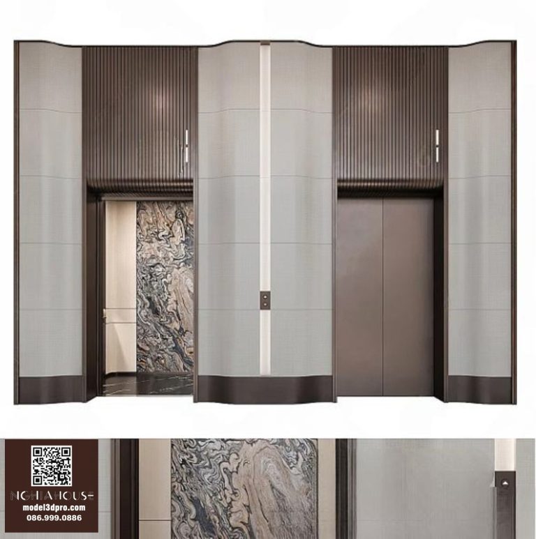 SET 30 Models 3DSMAX Elevator Lobby Interior 3D Models Collection – Apartment & Condo | 3ds Max ...