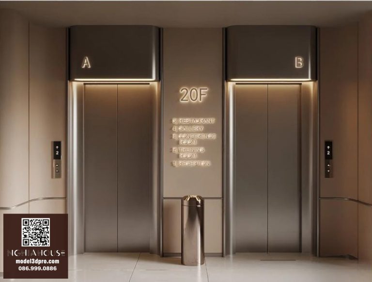 SET 30 Models 3DSMAX Elevator Lobby Interior 3D Models Collection ...