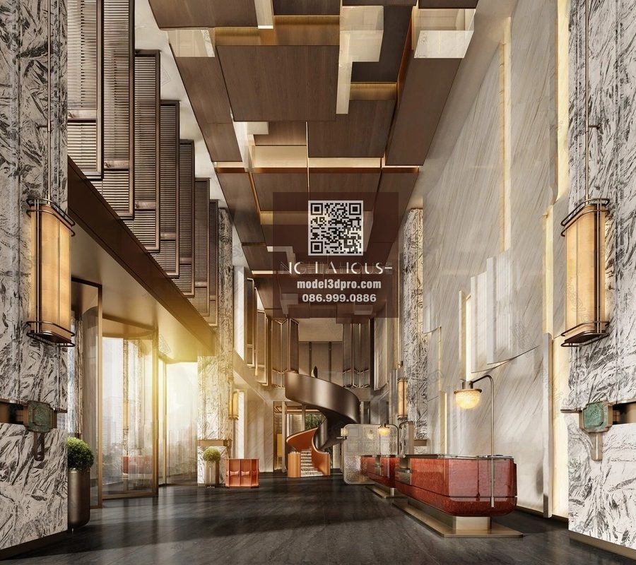 SET 30 Models Luxury Hotel Interior 3D Model Collection – 30 Scenes 3ds ...