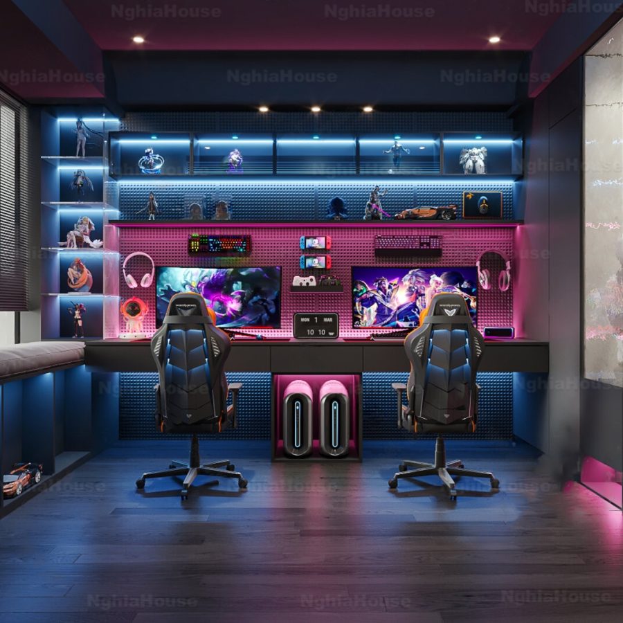 SET 30 Models 3DSMAX Gaming Room Setup & Interior 3D Models Pack – 30 ...