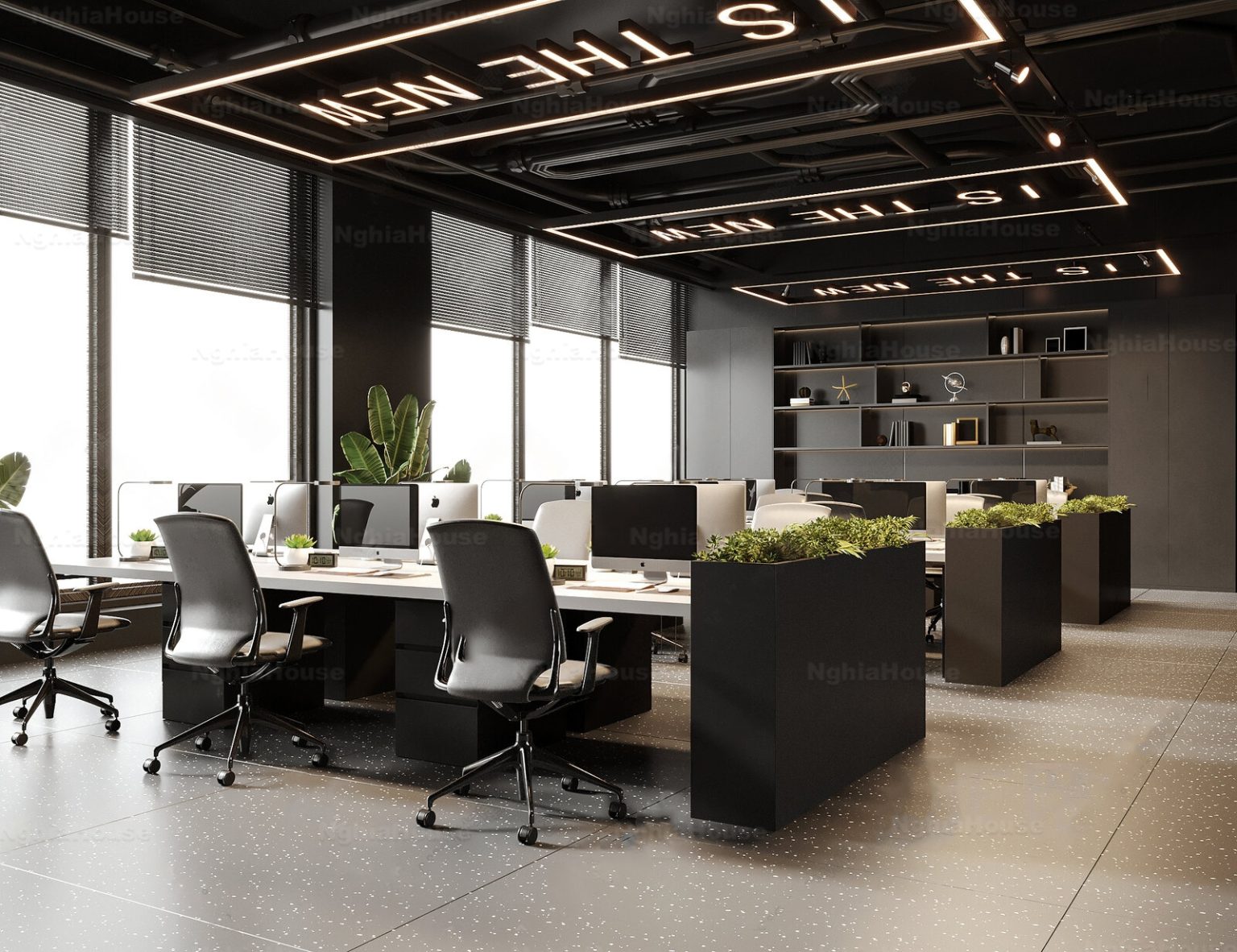 SET 30 Models 3DSMAX Office Interior Design 3D Models Collection 3ds ...