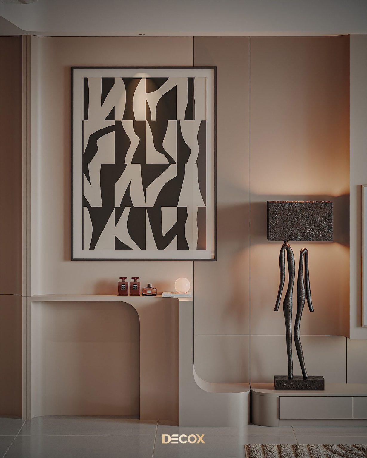 3Ds Max Living Room – Kitchen Interior Model Download By Pham Tran Nam ...