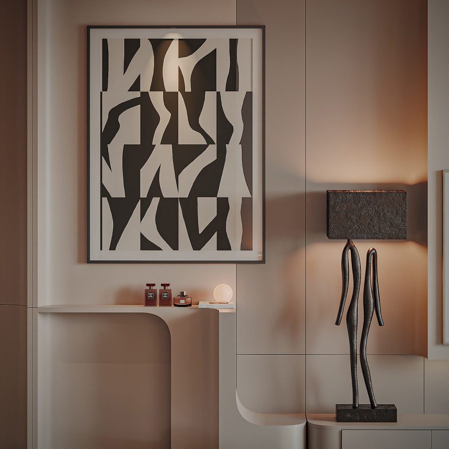 3Ds Max Living Room – Kitchen Interior Model Download By Pham Tran Nam ...